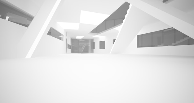 Premium Photo | White smooth abstract architectural background 3d ... Premium Photo | White smooth abstract architectural background 3d ...