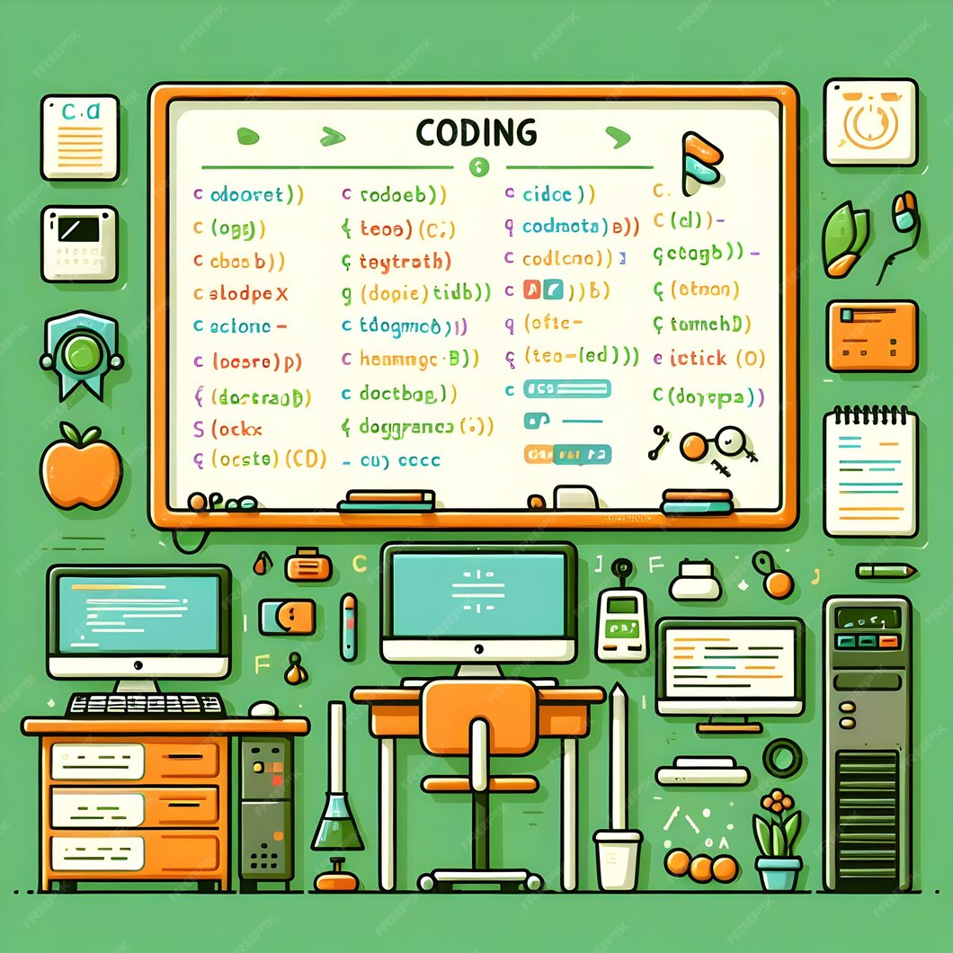 Premium Photo | A whiteboard displaying coding exercises and ...