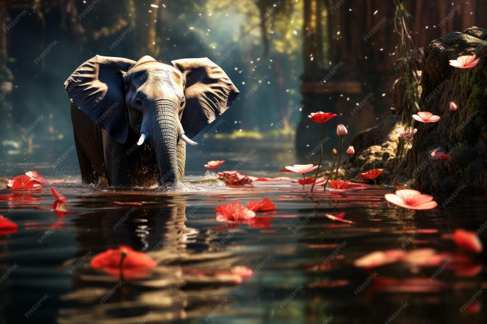 Premium Photo | Wildlife sanctuaries Generative AI Premium Photo | Wildlife sanctuaries Generative AI