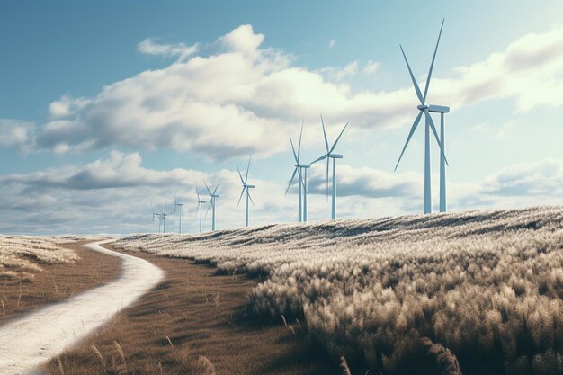 Wind farm engineers | Premium AI-generated image Wind farm engineers | Premium AI-generated image