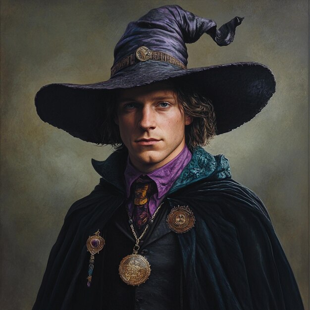 Wizard academies with enchanted portraits | Premium AI-generated image Wizard academies with enchanted portraits | Premium AI-generated image