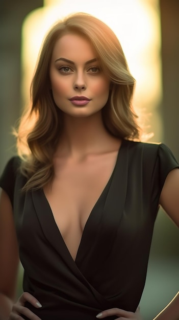 Premium Ai Image Woman Fashion Dress Best Desktop Wallpaper