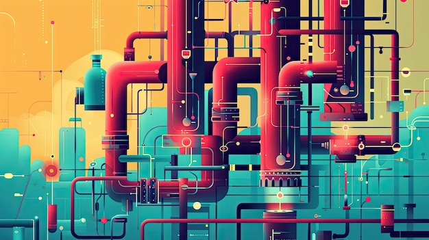 Premium Photo | Workflow visualization Generative AI Premium Photo | Workflow visualization Generative AI