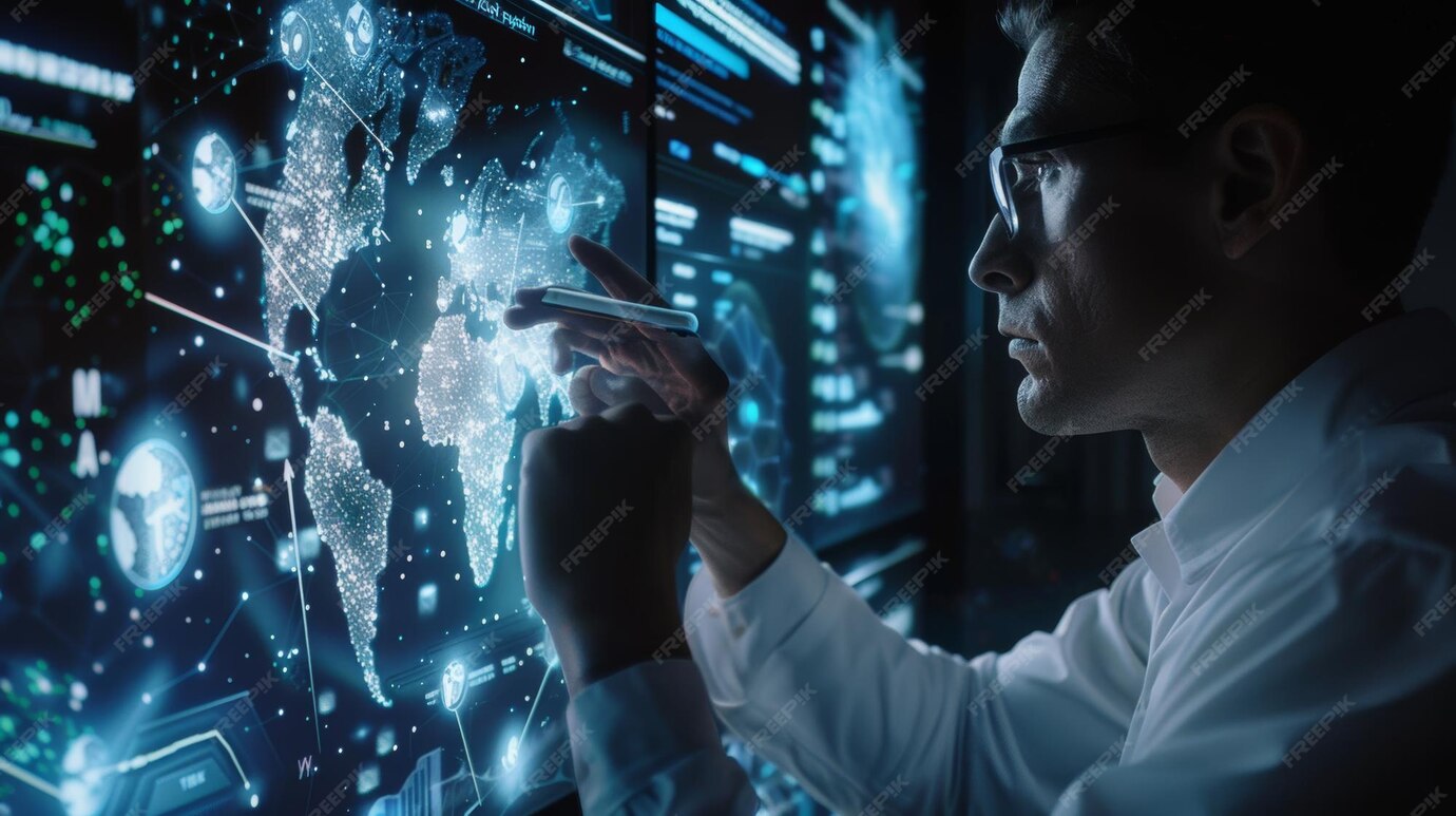 Premium Photo | Working on computer engineering neural networks ...