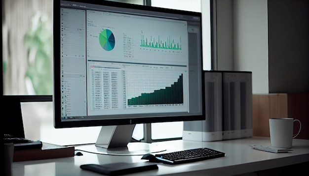 Computer Graph Analysis Pictures | Freepik