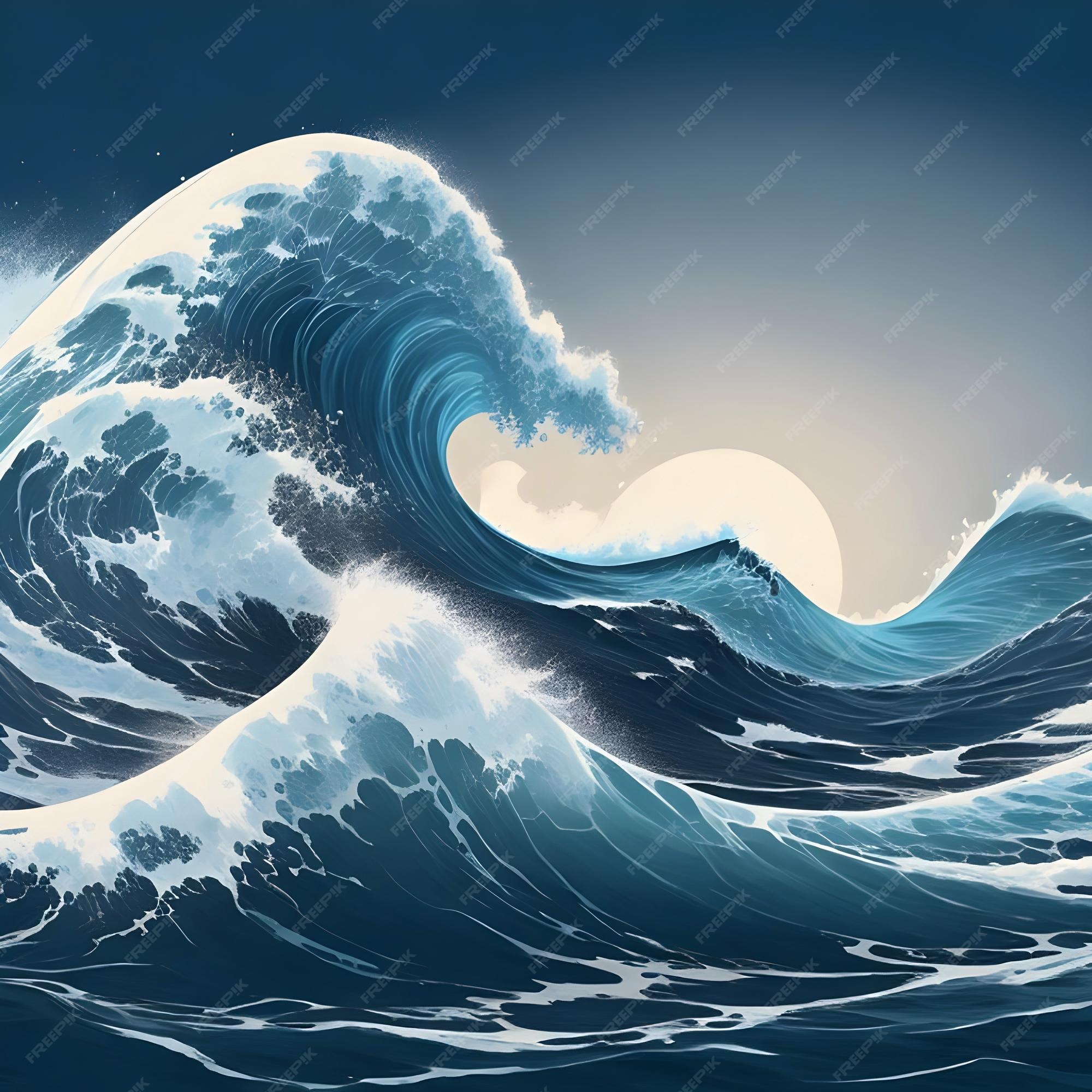 Premium AI Image | World Tsunami Day Drawing Illustration Tsunami Wave ... Premium AI Image | World Tsunami Day Drawing Illustration Tsunami Wave ...