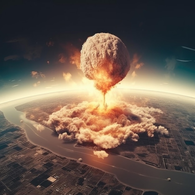 Premium AI Image | World War 3 concept Illustration AI GenerativexA Premium AI Image | World War 3 concept Illustration AI GenerativexA