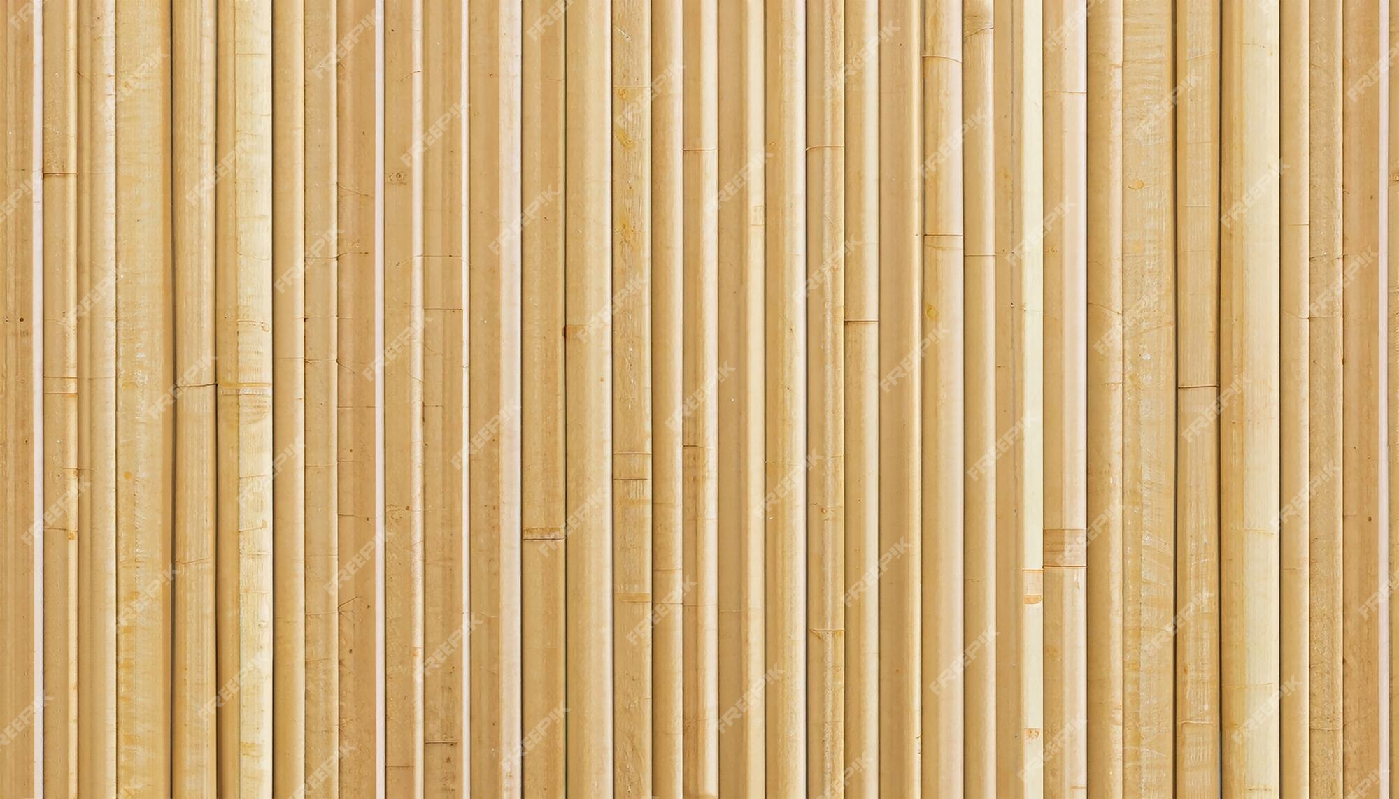 Woven Natural Wooden Strips Pattern Or Wickerwork Bamboo Texture