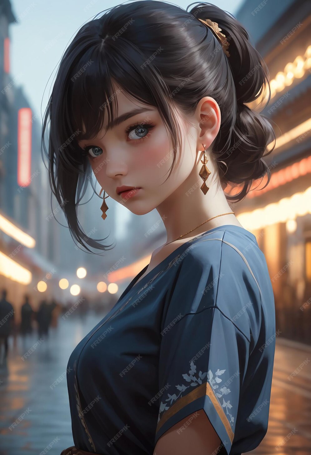 Premium Photo Young Beautiful Beauty Model Street Photography Fashion