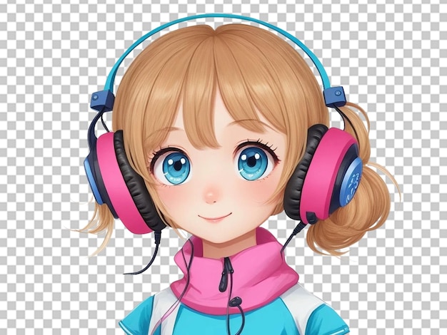 Premium Psd 3d Icon Avatar Brownhaired Woman Illustration Of Smiling Happy Girl