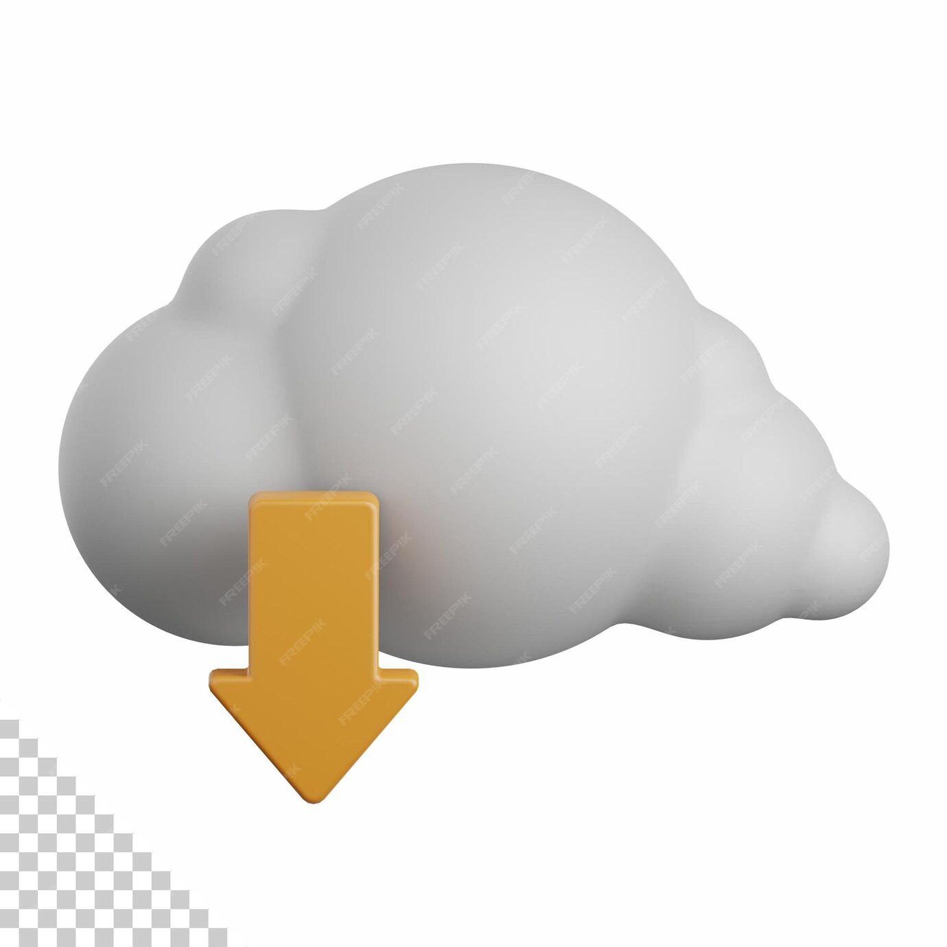 Premium Psd 3d Rendering Cloud Download Isolated Useful For Cloud Network Computing Technology