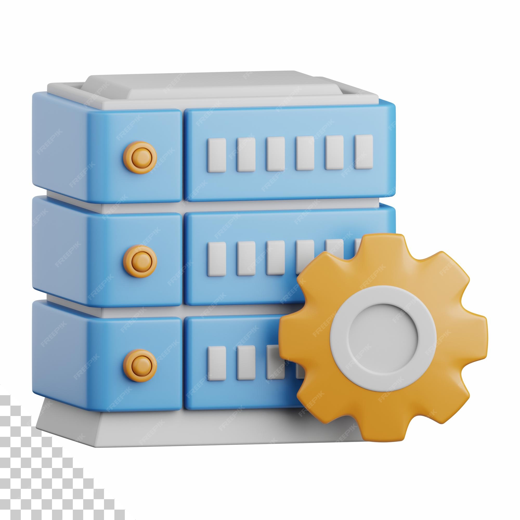 Premium PSD | 3d rendering data integration isolated useful for cloud ...