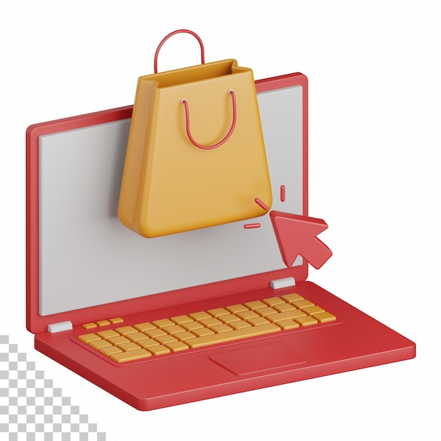 Premium PSD | 3d rendering online shopping isolated useful for ... Premium PSD | 3d rendering online shopping isolated useful for ...