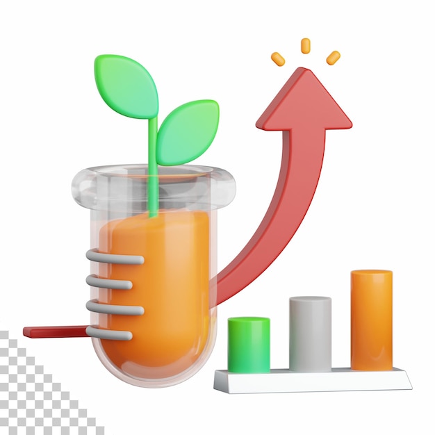 Premium PSD | 3d rendering plant testing isolated useful for ... Premium PSD | 3d rendering plant testing isolated useful for ...
