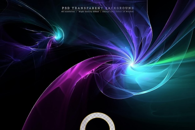 Abstract of flowing lines on transparent background | Premium AI ... Abstract of flowing lines on transparent background | Premium AI ...