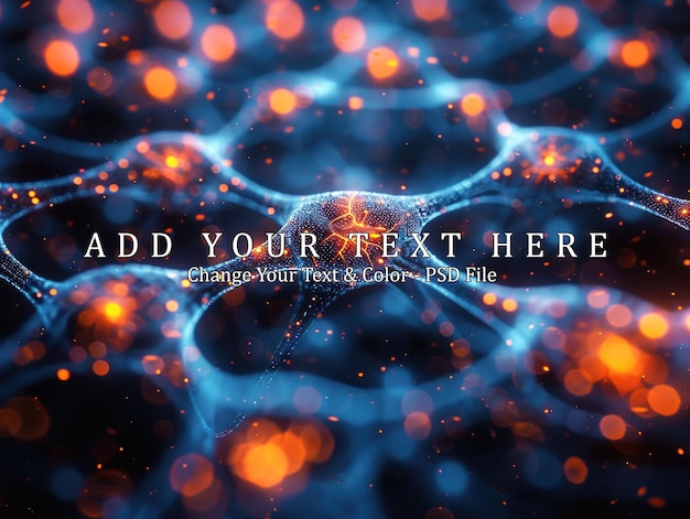Abstract Neural Network Visualization | Premium AI-generated PSD Abstract Neural Network Visualization | Premium AI-generated PSD