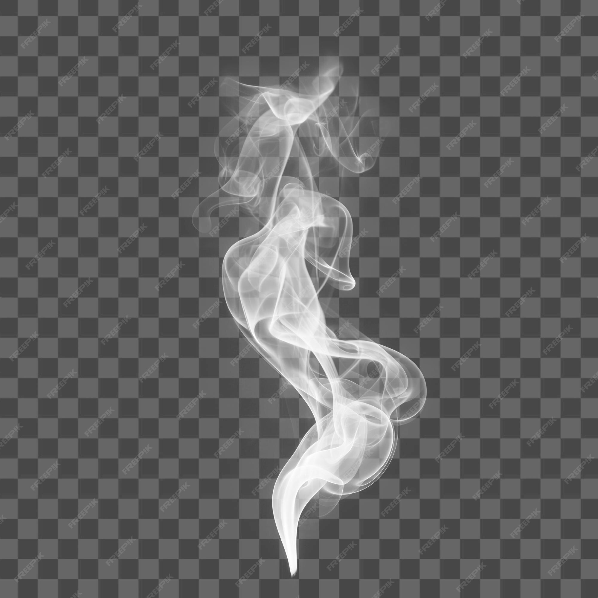 Abstract white smoke on transparent | Premium AI-generated PSD Abstract white smoke on transparent | Premium AI-generated PSD