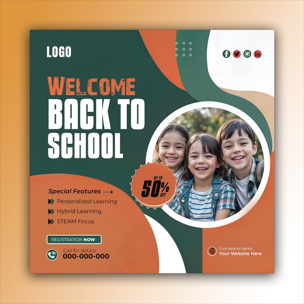 School Ad Post Images Free Download On Freepik