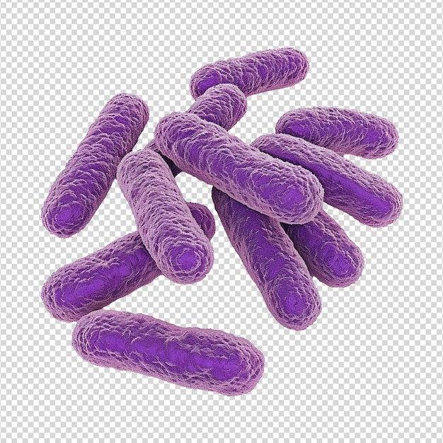 Premium PSD | Bacteria isolated on transparent background Premium PSD | Bacteria isolated on transparent background