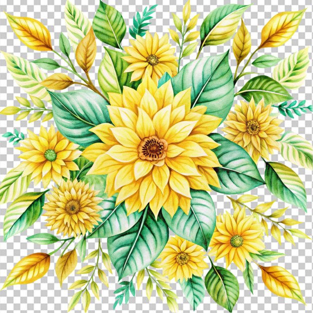 Beautiful watercolor floral flower bouquet design | Premium AI ... Beautiful watercolor floral flower bouquet design | Premium AI ...