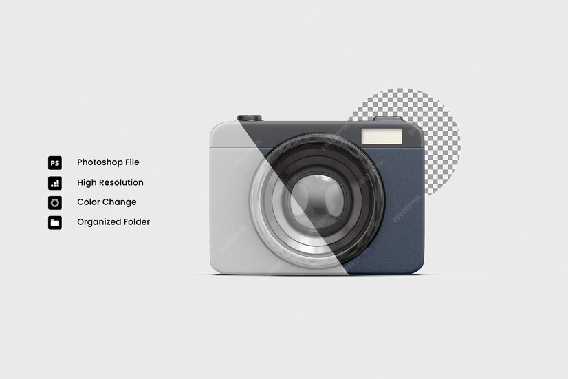 Premium PSD | Camera 3d psd Premium PSD | Camera 3d psd