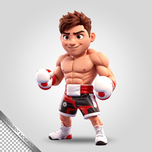 Premium PSD | Character animation style transparent background Premium PSD | Character animation style transparent background