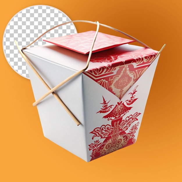 Chinese takeout box | Premium AI-generated PSD Chinese takeout box | Premium AI-generated PSD