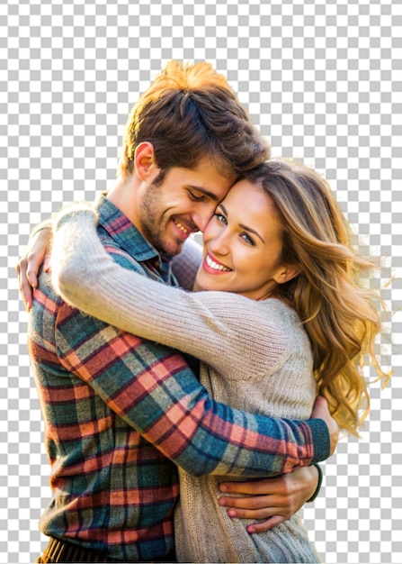 Couple hugging each other | Premium AI-generated PSD Couple hugging each other | Premium AI-generated PSD