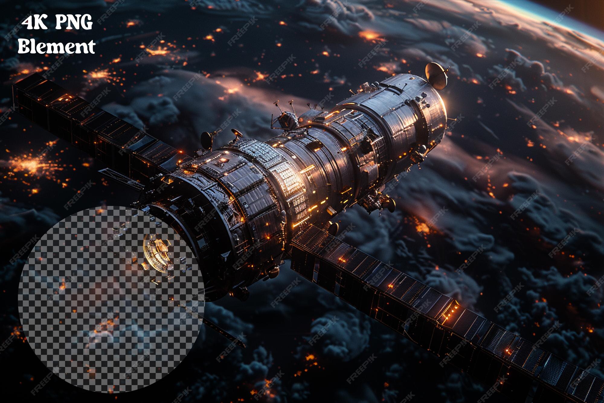 Creating Distributed Computing Grids In Space Using Internet Technology
