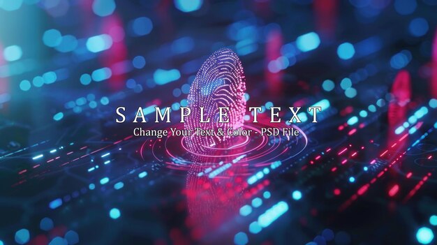 Digital Fingerprint Scanning Cybersecurity Identity Authentication ... Digital Fingerprint Scanning Cybersecurity Identity Authentication ...
