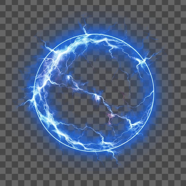 Electric blue energy circle | Premium AI-generated PSD Electric blue energy circle | Premium AI-generated PSD