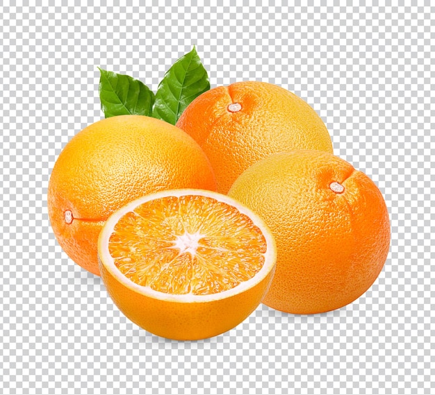 Premium PSD | Fresh orange isolated premium psd Premium PSD | Fresh orange isolated premium psd