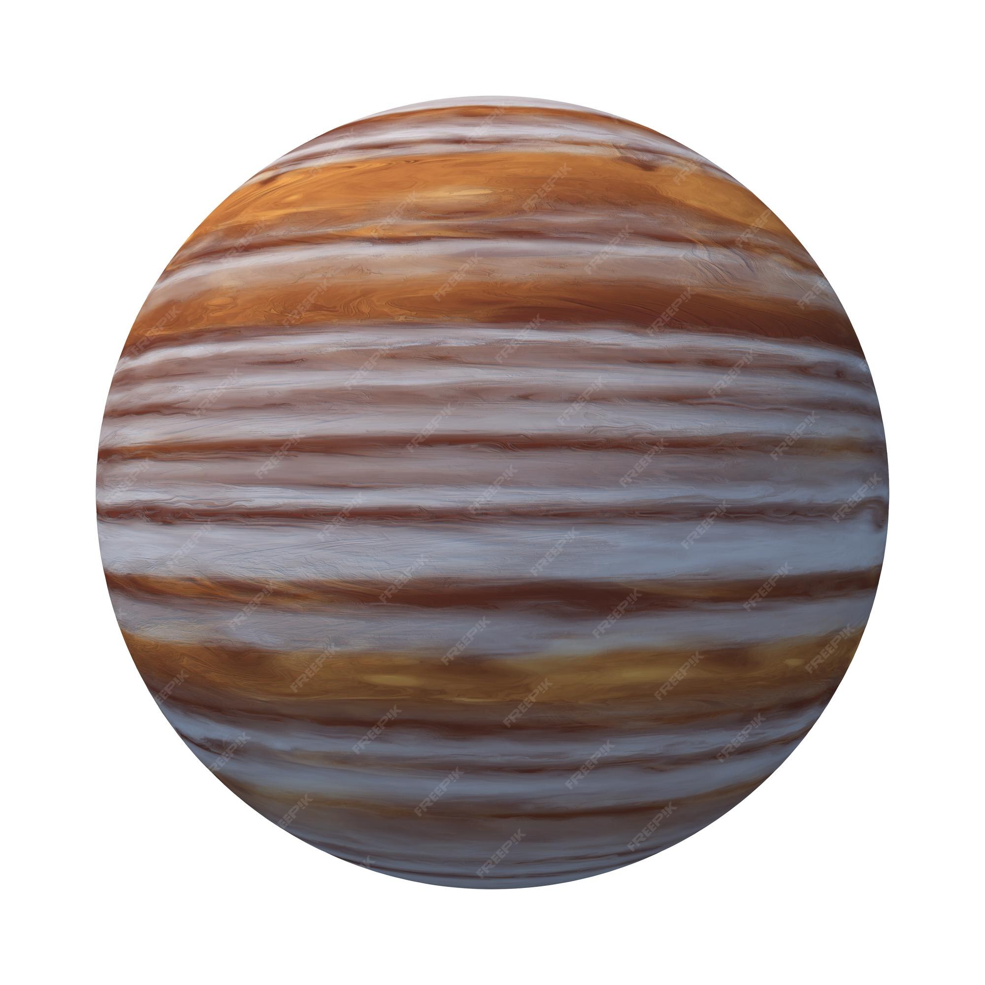 Premium PSD | Gas Giant Jupiter transparent background 3d rendering Premium PSD | Gas Giant Jupiter transparent background 3d rendering