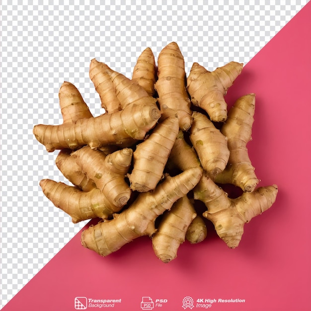 Premium PSD | Ginger root transparent background isolated Premium PSD | Ginger root transparent background isolated