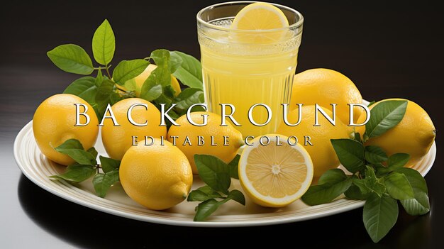 Premium PSD | Glass of lemon juice and sliced lemon fruits isolated on ... Premium PSD | Glass of lemon juice and sliced lemon fruits isolated on ...