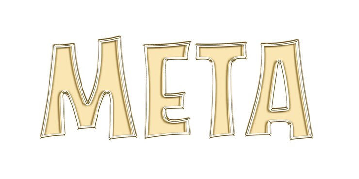 Premium PSD | Gold word glass shine text letter party design meta Premium PSD | Gold word glass shine text letter party design meta