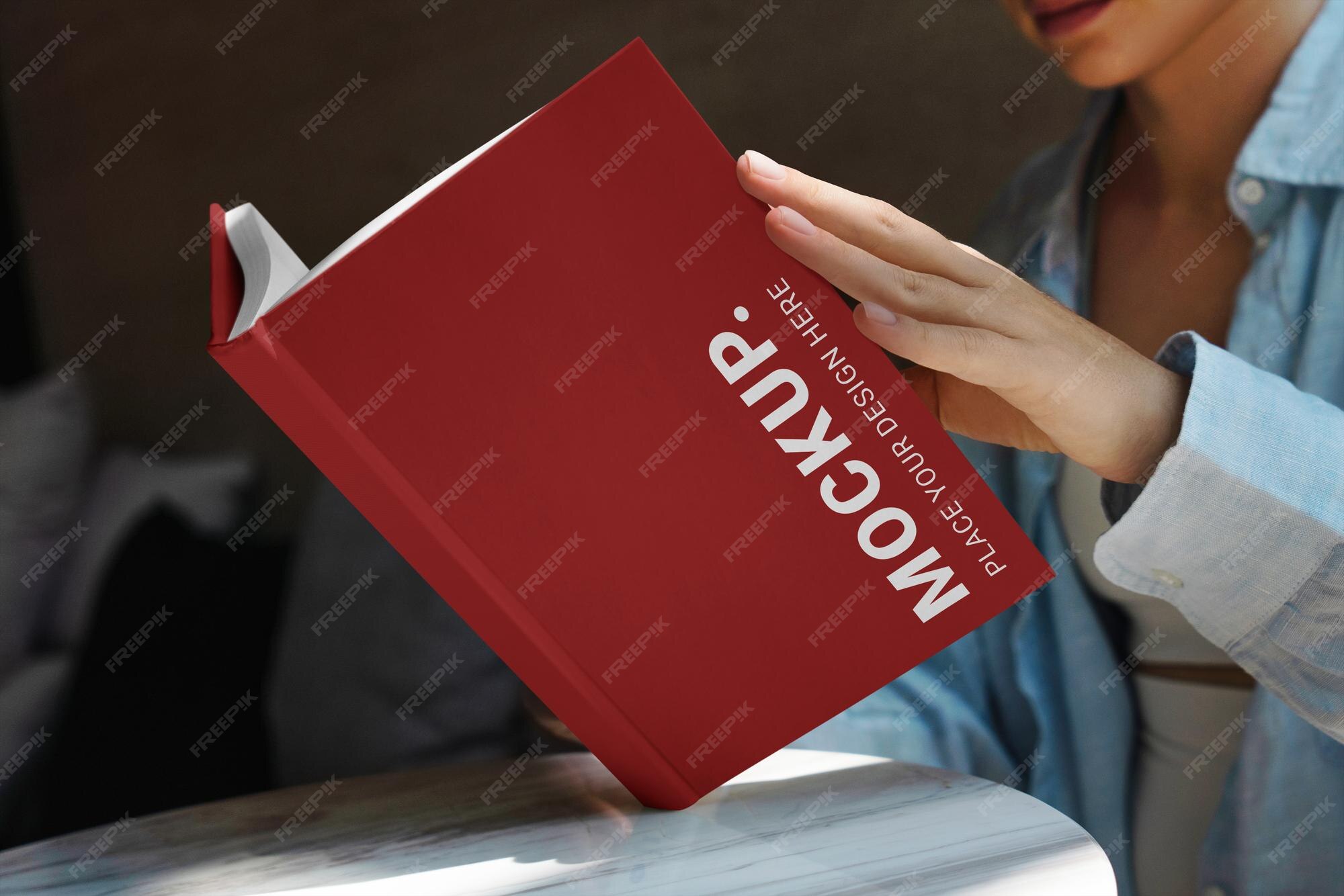 Premium Psd Hard Cover Book Mockup