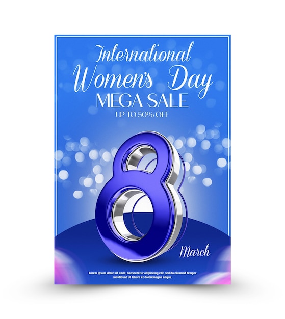 Premium Psd International Womens Day Social Media Post Template
