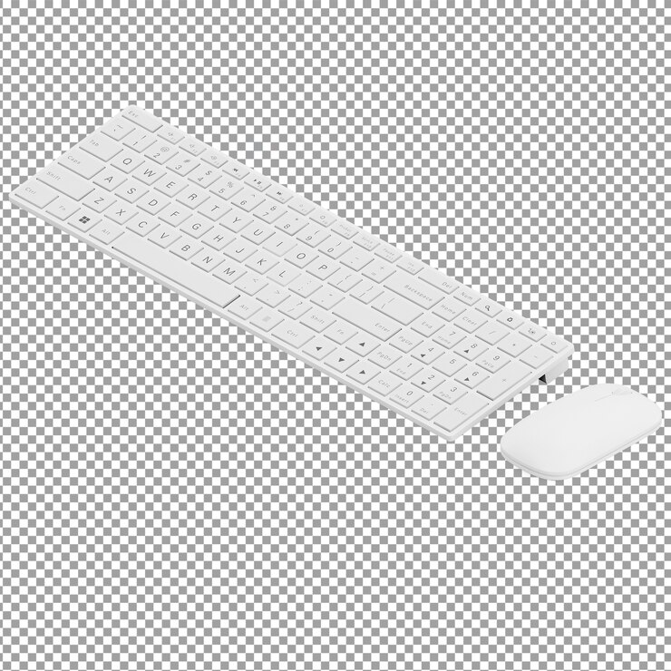 Premium PSD | Isometric keyboard and mouse Premium PSD | Isometric keyboard and mouse