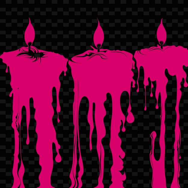 Premium Psd Melted Wax Drips Texture With Irregular Solidified And