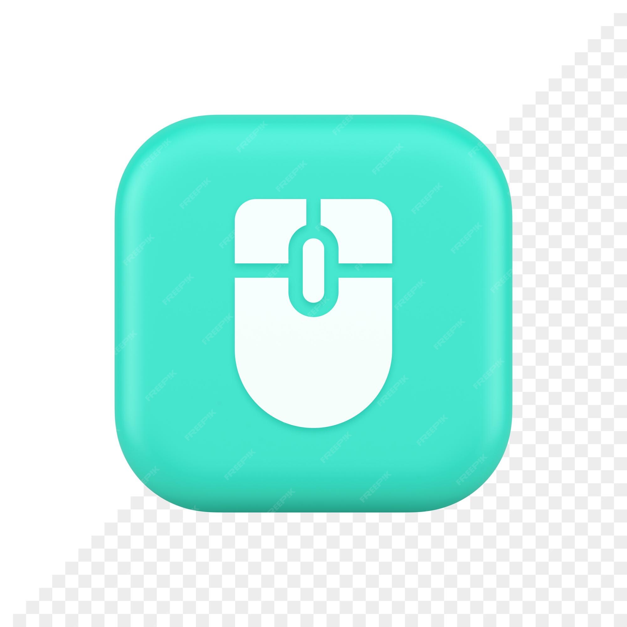 Premium Psd Mouse Computer Scrolling Device Cursor Button Click Control Cyberspace Interface
