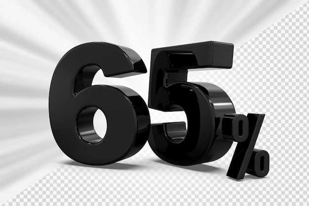 Premium Psd Number 65 Percent Discount