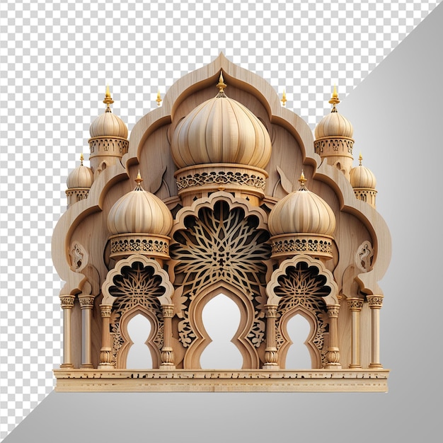 Premium PSD | Ornament Islamic 3d png Premium PSD | Ornament Islamic 3d png