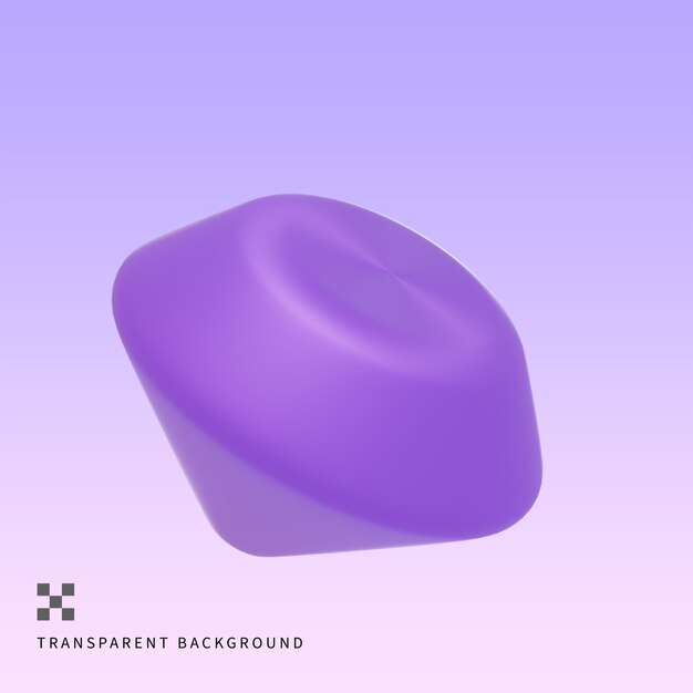 Premium PSD | PSD Abstract shape 3D illustration Premium PSD | PSD Abstract shape 3D illustration