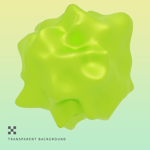 Premium PSD | PSD Abstract shape 3D illustration Premium PSD | PSD Abstract shape 3D illustration