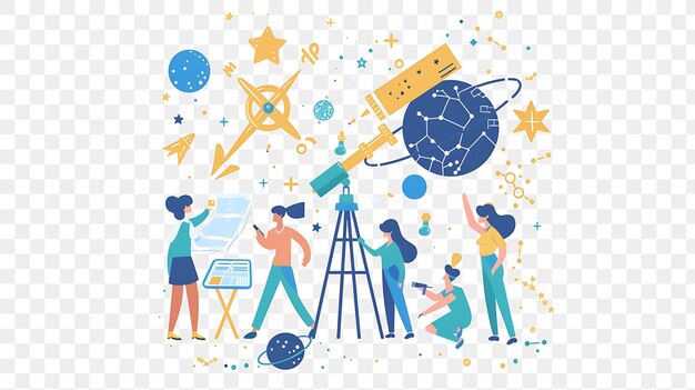 PSD Astrological Characters Navigating by the Stars Design Is Na 2D ... PSD Astrological Characters Navigating by the Stars Design Is Na 2D ...
