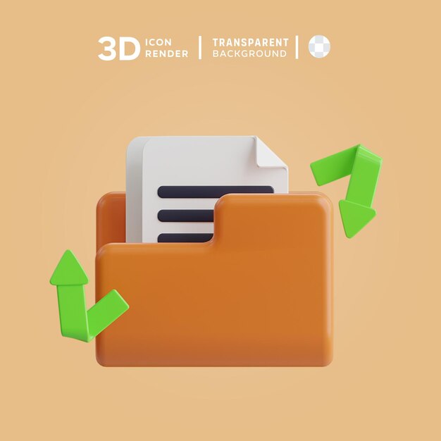 Premium PSD | Psd document 3d illustration Premium PSD | Psd document 3d illustration