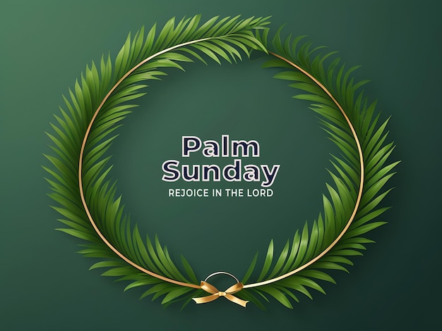 Premium PSD | Psd palm cross and palm tree leaves palm sunday wreath ... Premium PSD | Psd palm cross and palm tree leaves palm sunday wreath ...