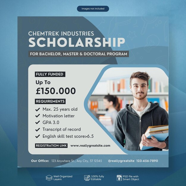 Premium PSD | PSD study abroad education instagram post and social ... Premium PSD | PSD study abroad education instagram post and social ...