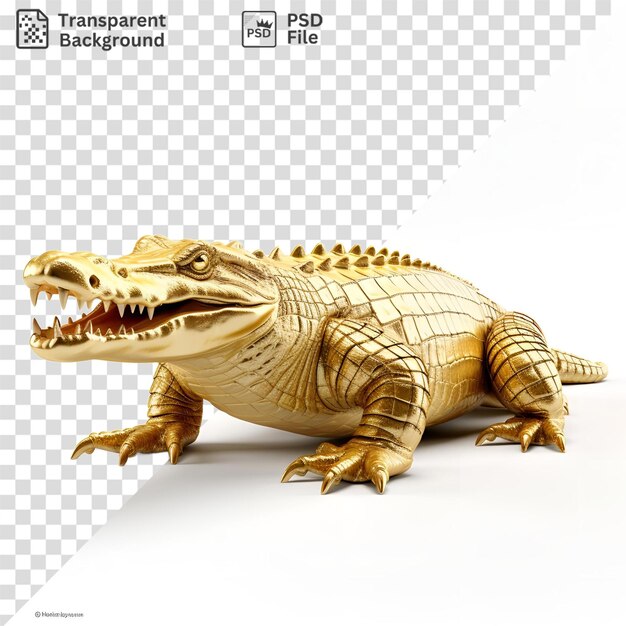 Premium PSD | Psd transparent background a toy crocodile Premium PSD | Psd transparent background a toy crocodile